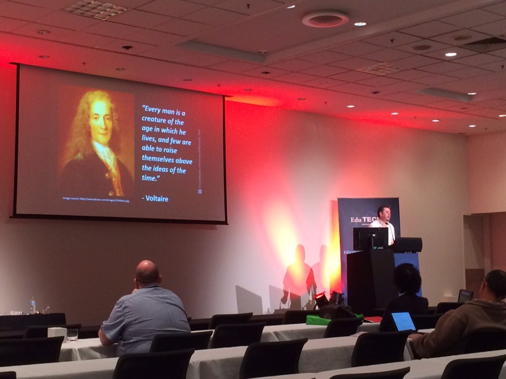 EduTech AU 2015, Day 2, Higher Ed Leaders, “Change and innovation in ...